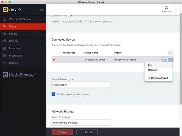 [UMS security] filtering devices by uuid / MAC · Issue #980 · UniversalMediaServer ...