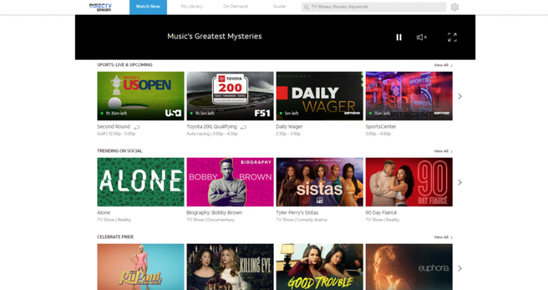 Hulu + Live TV vs. DIRECTV via Internet - 2023 Comparison