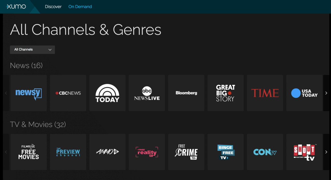 Xumo TV Streaming Service | CordCutting.com