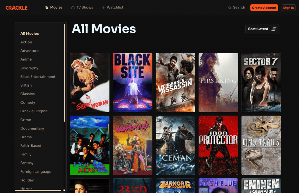 Crackle Review | 2022 Sony Crackle Reviews & Ratings