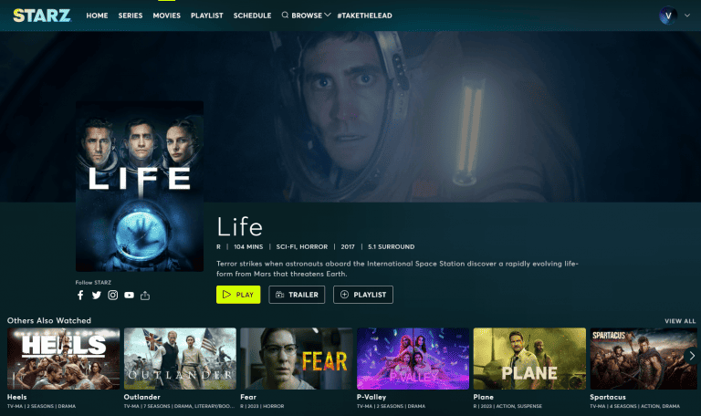 2025 Review of STARZ | CordCutting.com